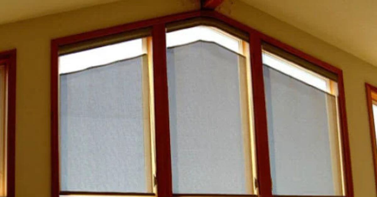 Motorized Angular Shades Colorado Springs